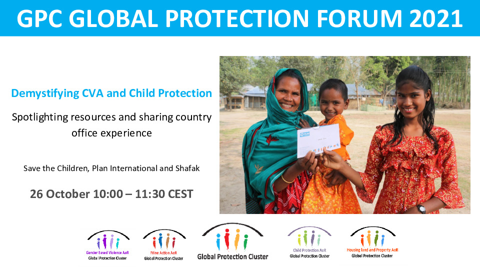 Cash and Voucher Assistance & Child Protection: Spotlighting Resources ...