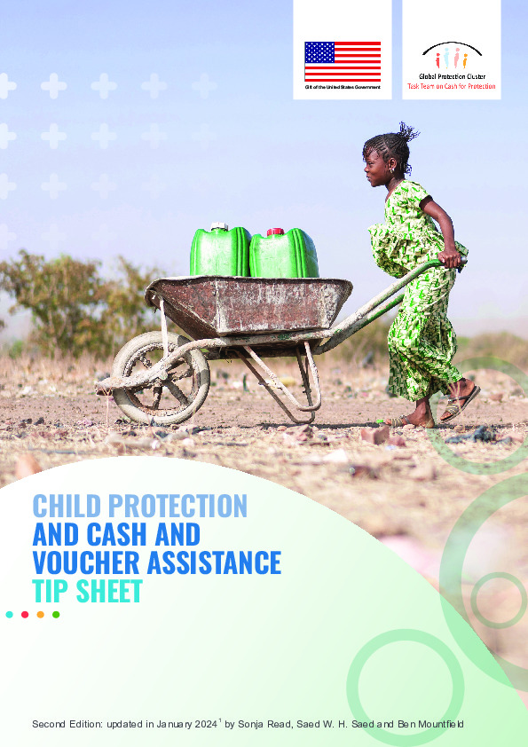 Child Protection and Cash and Voucher Assistance Tip Sheet | Global ...