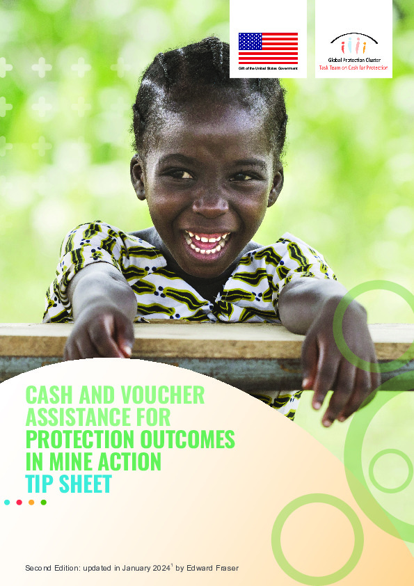 Cash and Voucher Assistance for Protection outcomes in Mine Action tip ...