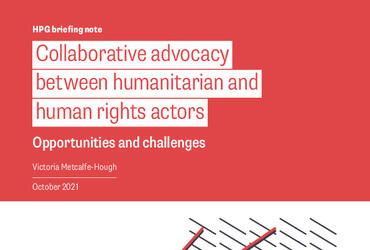 IASC Policy on Protection in Humanitarian Action | Global Protection ...