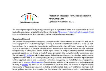 Protection Advocacy Toolkit | Global Protection Cluster