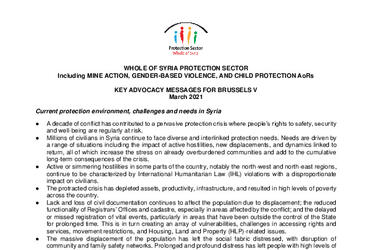 Protection Risks: Explanatory Note | Global Protection Cluster