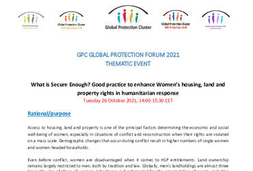 HLP COORDINATION TOOLKIT | Global Protection Cluster