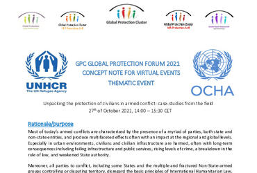 IASC Policy on Protection in Humanitarian Action | Global Protection ...