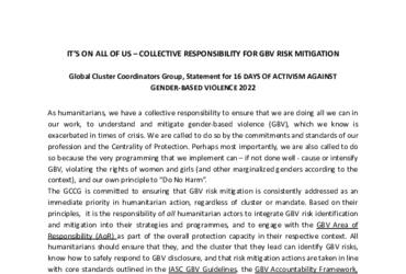 Global Protection Cluster