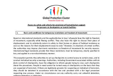 Protection Advocacy Toolkit | Global Protection Cluster