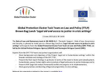 IASC Policy on Protection in Humanitarian Action | Global Protection ...