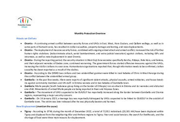 Ethiopia | Global Protection Cluster