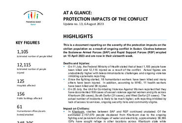 Sudan Protection Cluster - 2024 MSNA dashboard | Global Protection Cluster