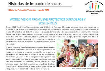 Mapa de Cobertura de Implementación Clúster de Protección Enero ...