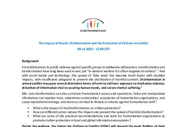 IASC Policy on Protection in Humanitarian Action | Global Protection ...