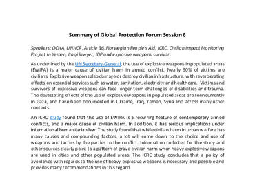 UNHCR - Protection in Armed Conflict Toolkit | Global Protection Cluster