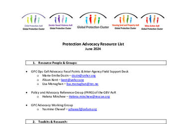 Global Protection Cluster